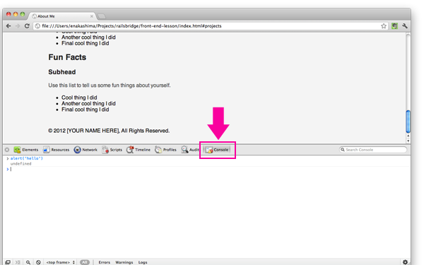 Dev Tools - Frontend